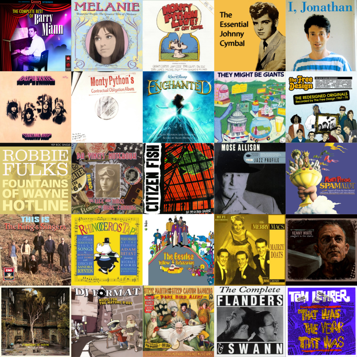 Title of the Mix – Nine Kinds of Pie